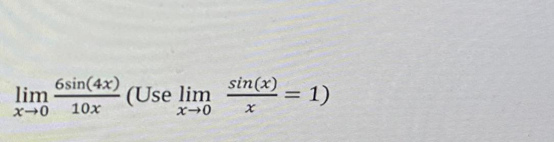 Solved Evaluate the limit using the appropriate properties | Chegg.com