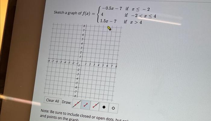 Solved Given the function f(x)={6x+86x+16x