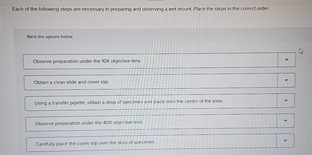 Solved Each of the following steps are necessary in | Chegg.com