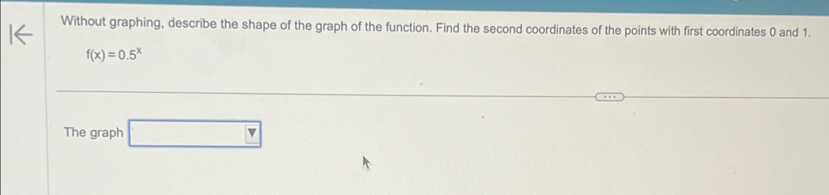 Solved Without graphing, describe the shape of the graph of | Chegg.com