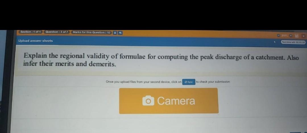 Solved Section 1 Of 1 Question 3 Of 7 Marks For This