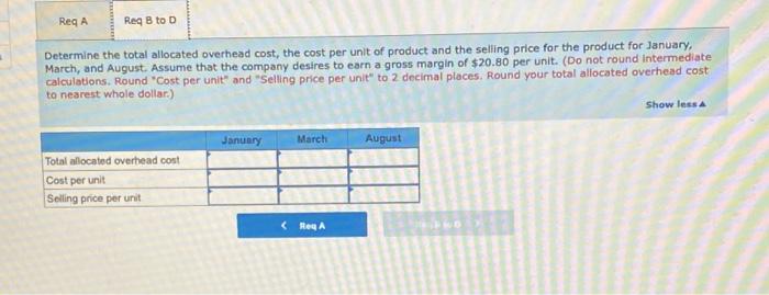 Solved Problem 12-18A (Algo) Allocation to accomplish | Chegg.com