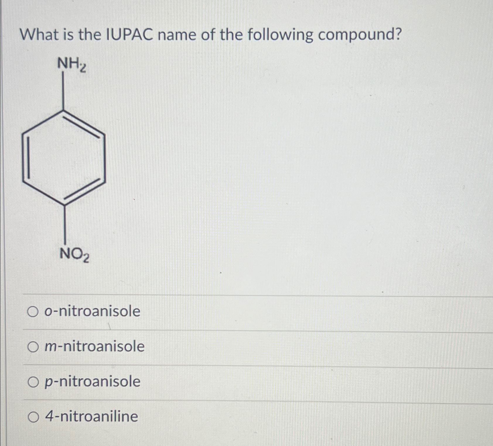 Solved What is the IUPAC name of the following | Chegg.com
