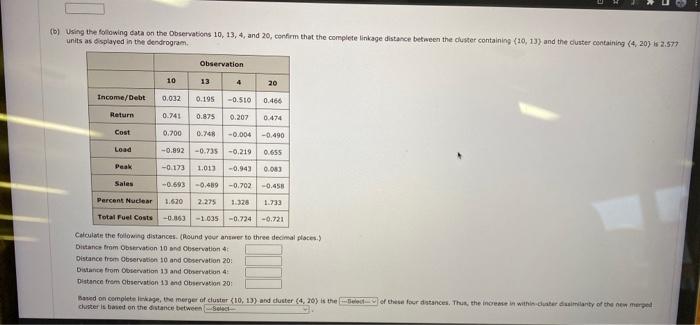 Solved This problem does not require the use of data mining | Chegg.com