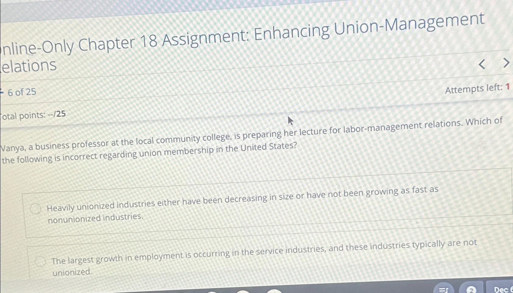 Solved Inline-Only Chapter 18 ﻿Assignment: Enhancing | Chegg.com