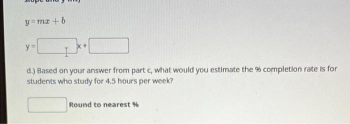 Solved Linear Regression Below is data collected on how long | Chegg.com