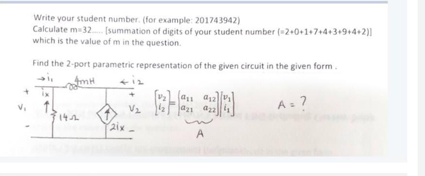 Solved Write your student number. (for example: 201743942) | Chegg.com