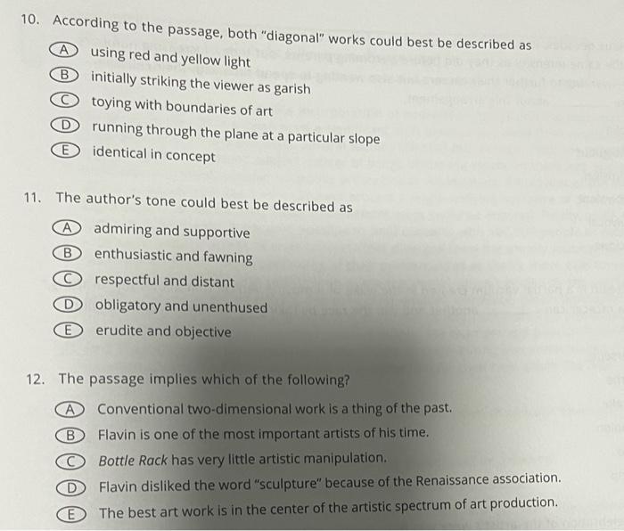Dan Flavin's alternate diagonals of March 2, 1964 (to | Chegg.com