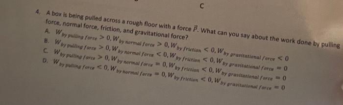 Solved force, normal force, friction, and gravitational | Chegg.com
