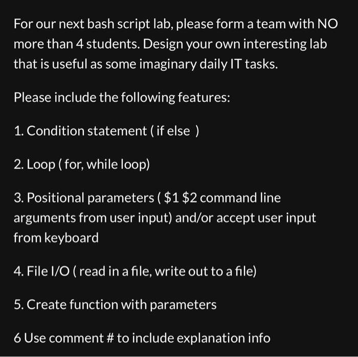 this is bash script, please use any intresting riddle | Chegg.com