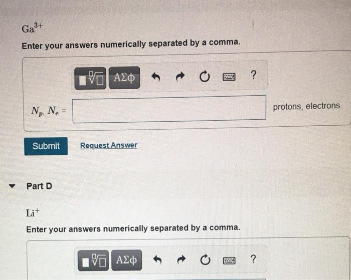 Solved Part A A13+ Enter your answers numerically separated | Chegg.com