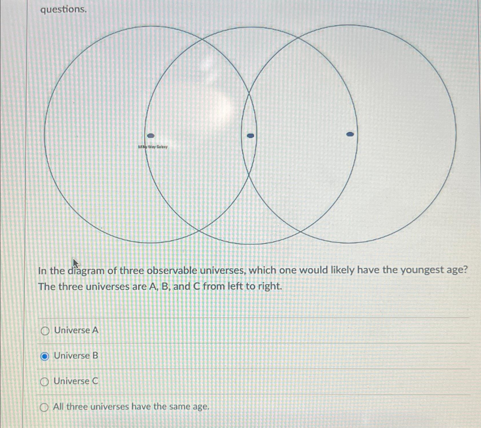 Solved questions.In the diagram of three observable | Chegg.com