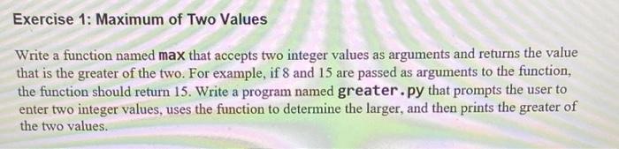 Solved I want to solve this exercise in the easiest way | Chegg.com