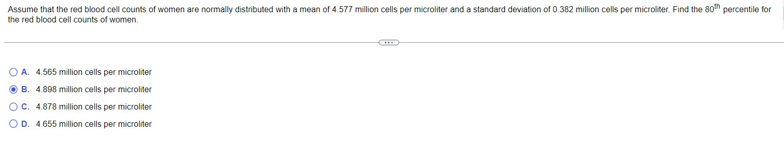 Solved Apparently B is the wrong answer. Please show your | Chegg.com