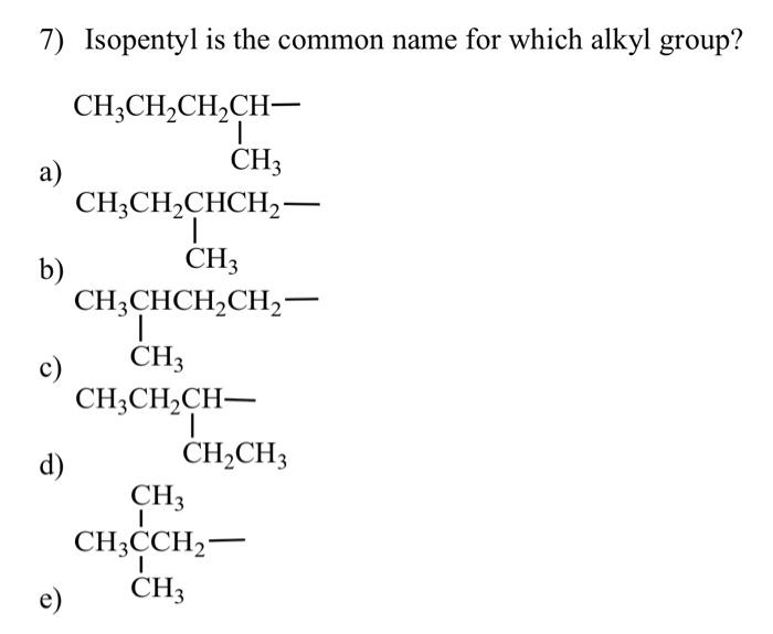 Solved 5) What is a correct name for the following compound? | Chegg.com
