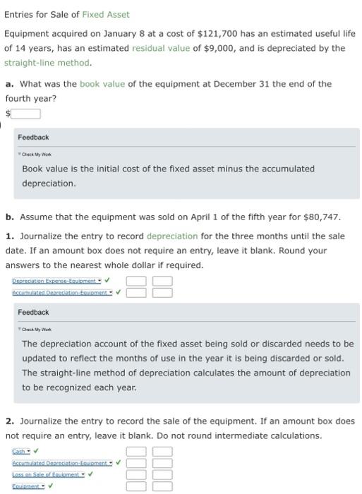 Solved Depreciation by units-of-activity Method Prior to | Chegg.com