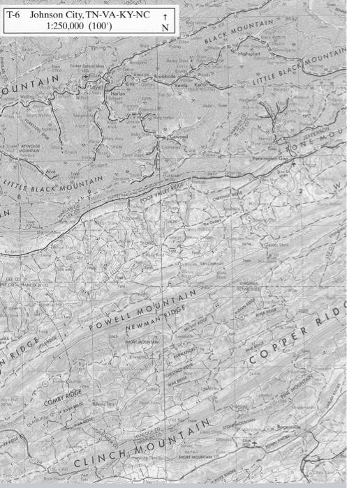 Solved The following questions are based on Map T-6, the | Chegg.com