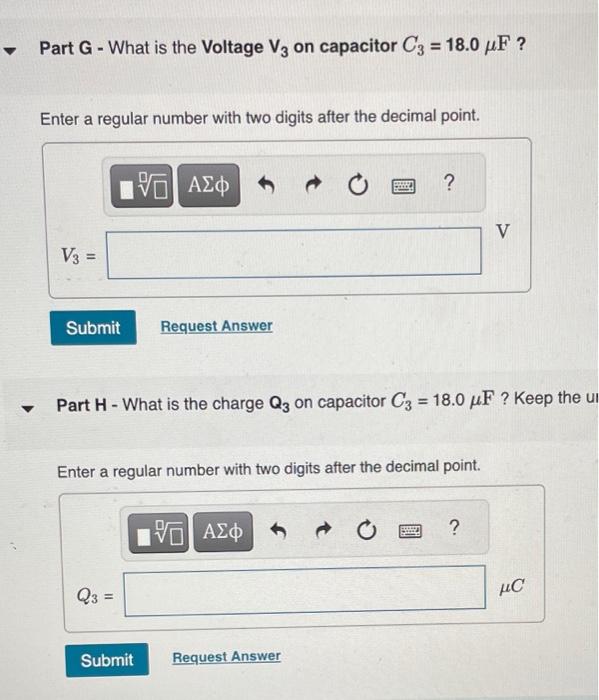 Solved Learning Goal: To calculate capacitance, voltage, and | Chegg.com