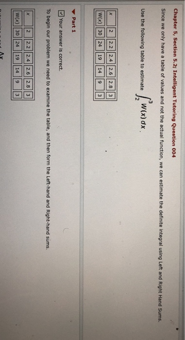 Solved Chapter 5, Section 5.2 Intelligent Tutoring Question | Chegg.com