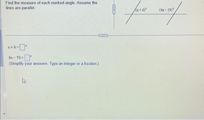 Solved Find the measure of each marked angle. Assume the | Chegg.com