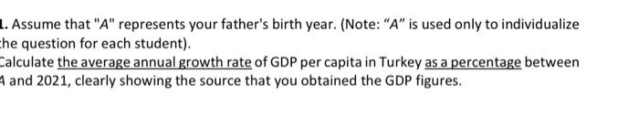 Solved . Assume that " A " represents your father's birth | Chegg.com