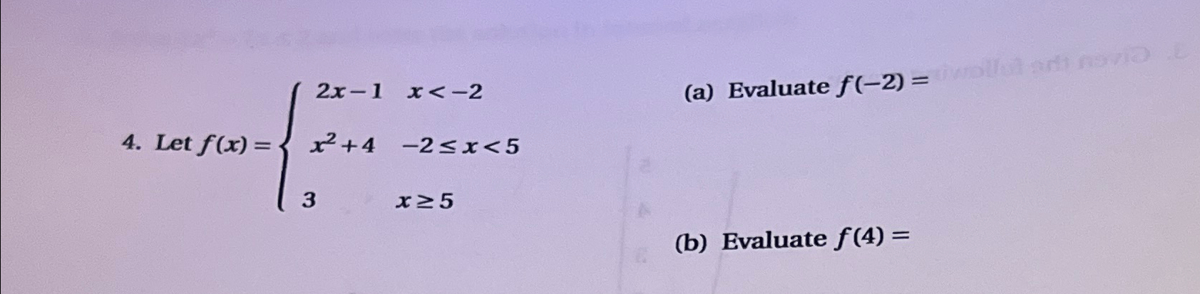 Let f(x)={2x-1,x