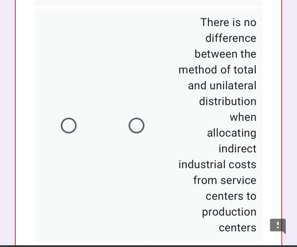 Solved О There is no difference between the method of total | Chegg.com