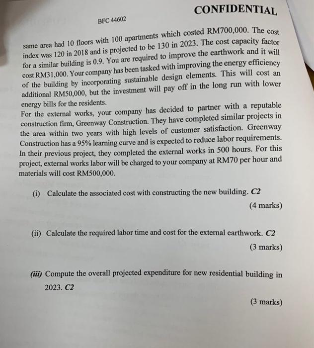 Solved Q3 (a) A company is considering implementing a new | Chegg.com
