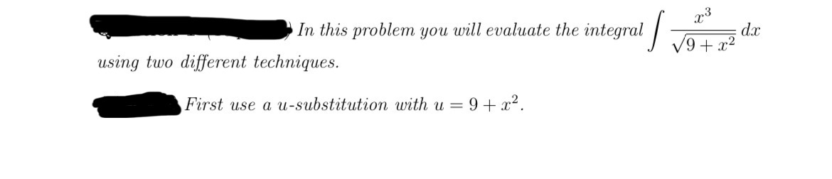 Solved In this problem you will evaluate the integral | Chegg.com