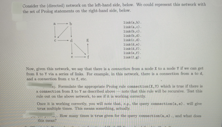 Solved Consider the (directed) ﻿network on the left-hand | Chegg.com