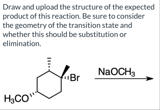 Solved Draw and upload the structure of the expected product | Chegg.com