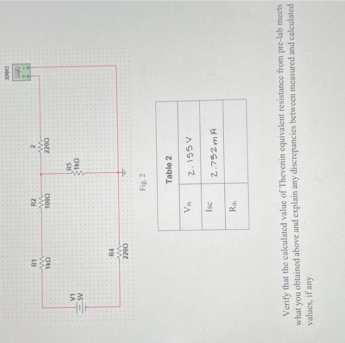 Solved a) In order to find the Thevenin equivalent | Chegg.com