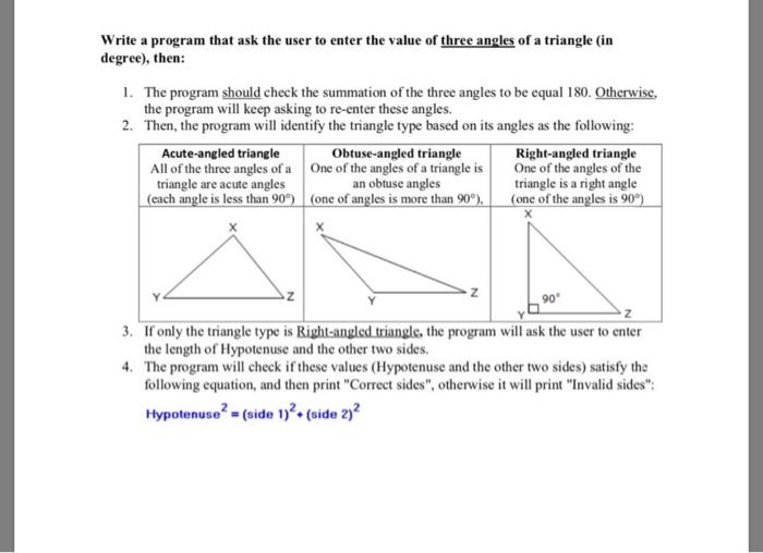 Solved Write A Program That Ask The User To Enter The Value