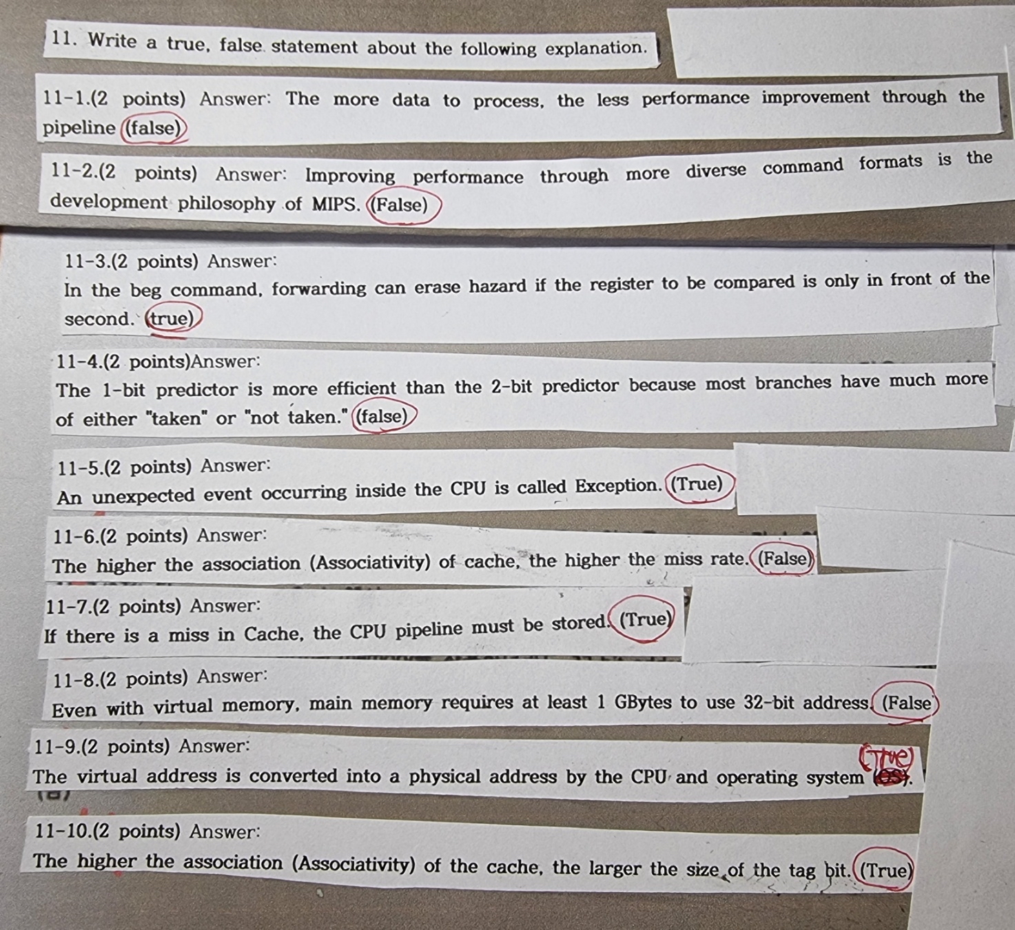 Solved *(Important)* *The red part is the correct answer. | Chegg.com