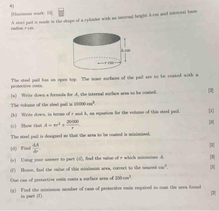 Solved why and how does r^3 go into the solution/calculation | Chegg.com
