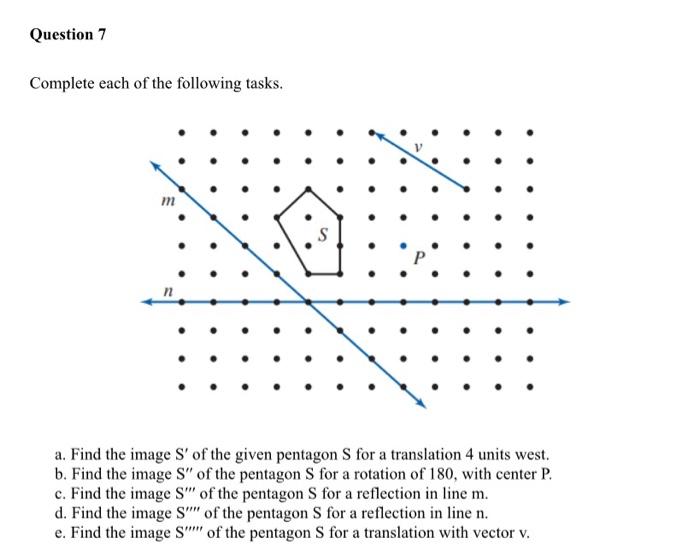 Solved Complete each of the following tasks. a. Find the | Chegg.com