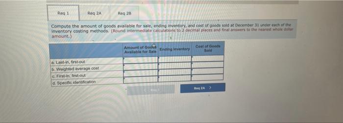 Solved 1 29 Gladstone Company tracks the number of units | Chegg.com