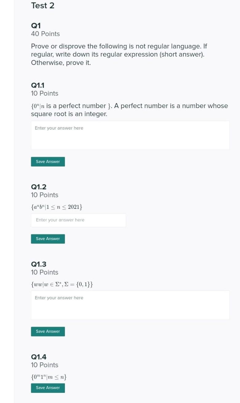 Solved Q1.2 10 Points {a"b" 1 | Chegg.com
