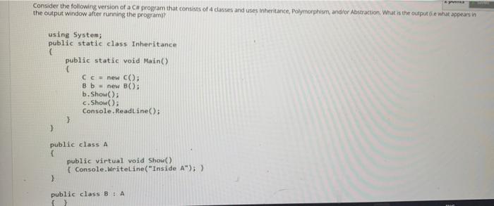 Solved Consider the following version of a Cat program that | Chegg.com