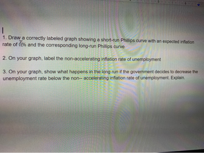 Solved - 1. Draw a correctly labeled graph showing a | Chegg.com