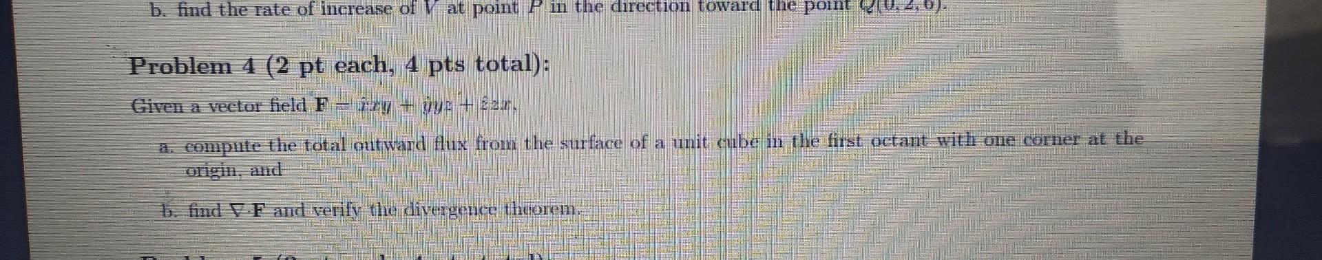 Solved Problem 4 (2 pt each, 4 pts total): Given a vector | Chegg.com Solved Problem 4 (2 pt each, 4 pts total): Given a vector | Chegg.com