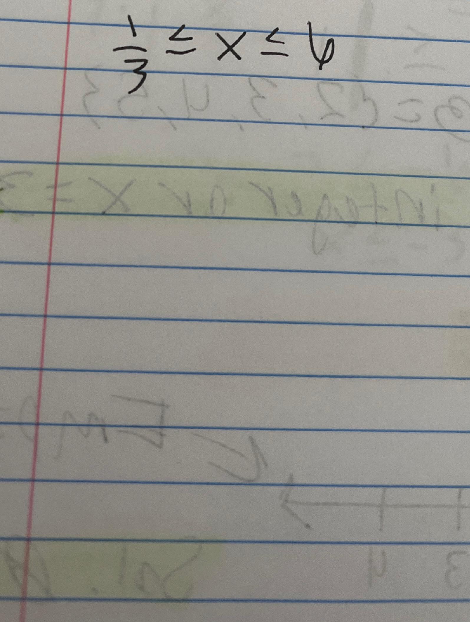 Solved 13≤x≤6find solution set | Chegg.com