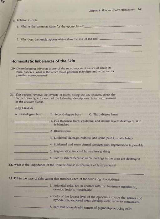 Solved 9. Using the key choices, complete the crossword | Chegg.com