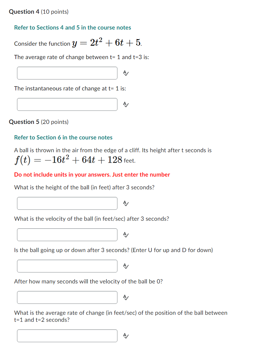 Solved Question 4 (10 ﻿points)Refer to Sections 4 ﻿and 5 ﻿in | Chegg.com