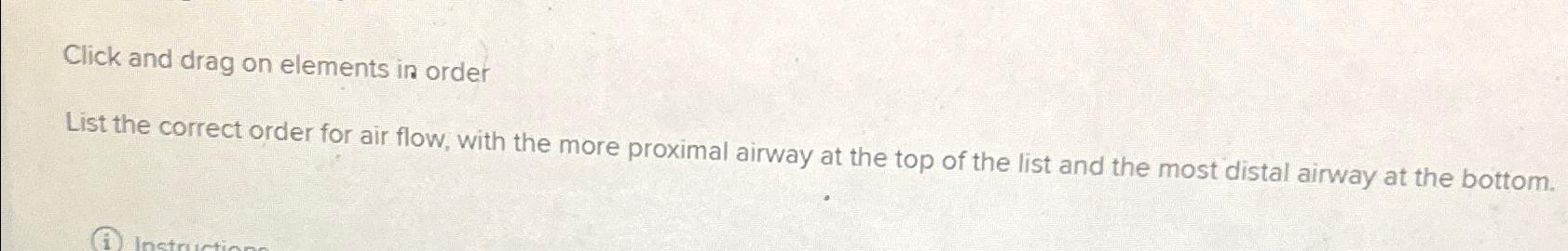Solved Click and drag on elements in orderList the correct | Chegg.com
