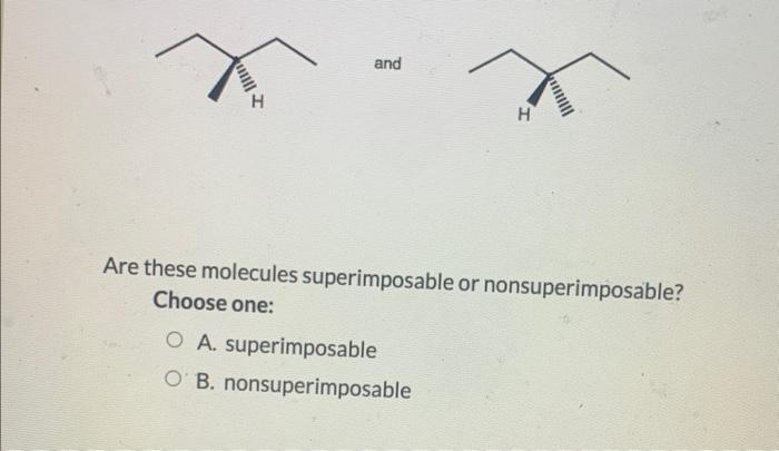 Solved for each of the following pairs of molecules given, | Chegg.com