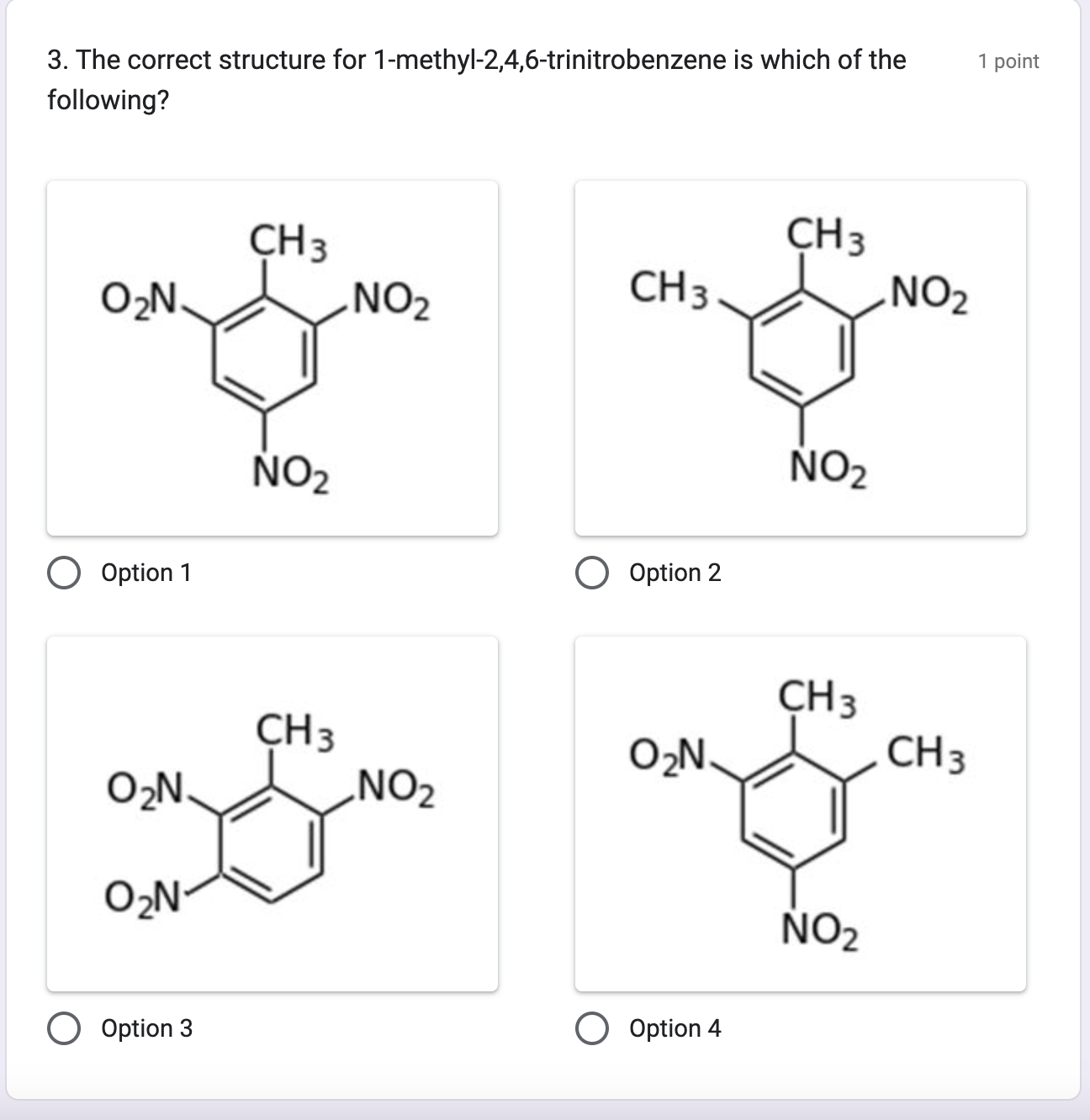 Solved The correct structure for | Chegg.com