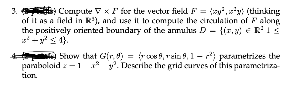 Solved Compute grad×F ﻿for the vector field | Chegg.com