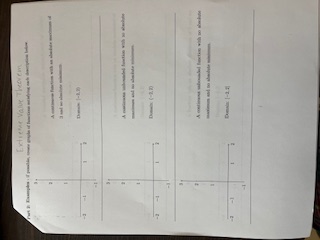 Solved create a graph of a continuous function with an | Chegg.com