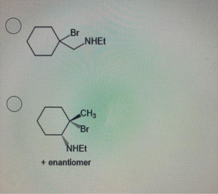 Solved The reaction of Br2 with 1-methylcyclohexene, in the | Chegg.com